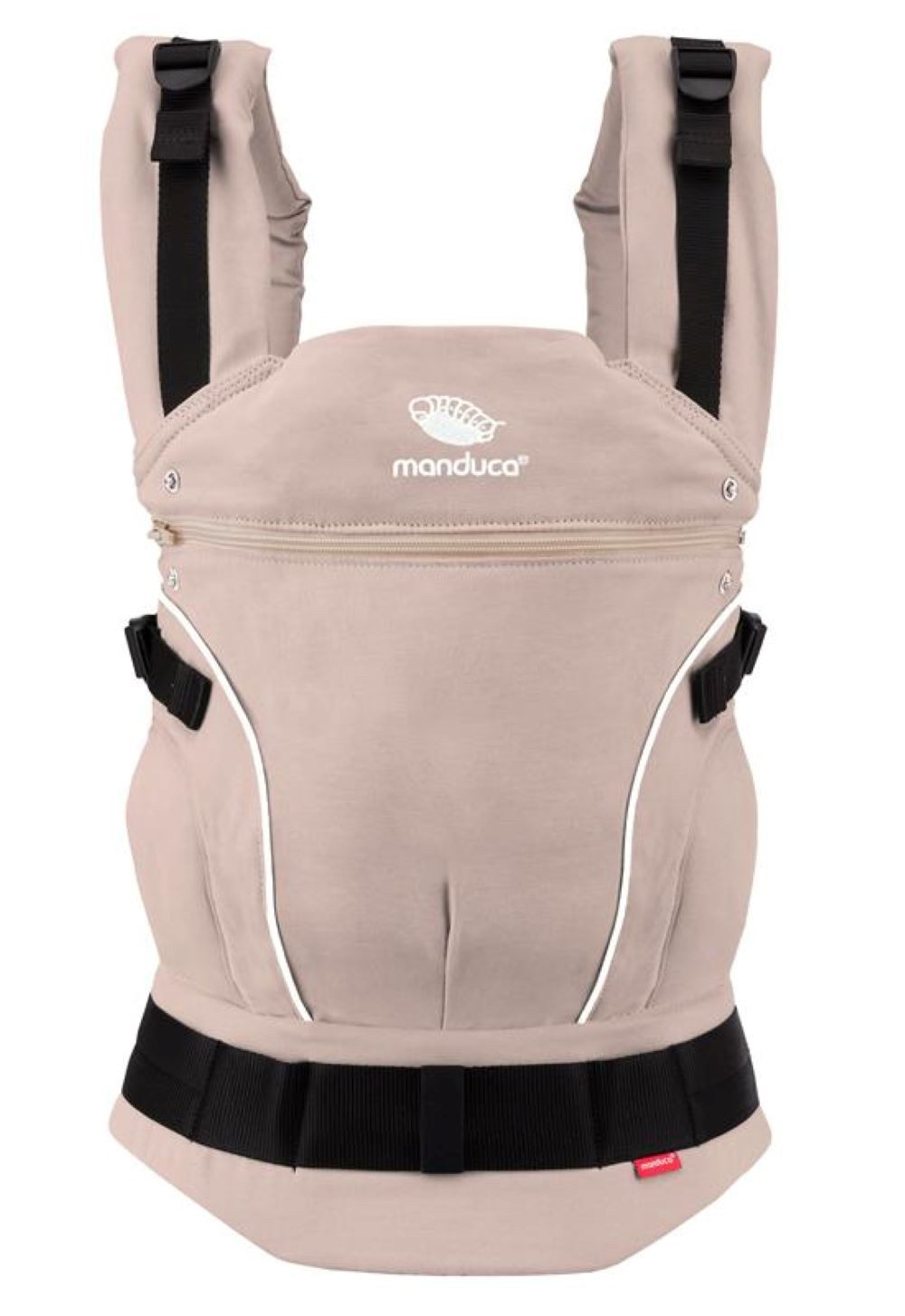 manduca Babytrage First Pure Cotton - Mint, Kindertrage Bauchtrage Rückentrage für Babys ...